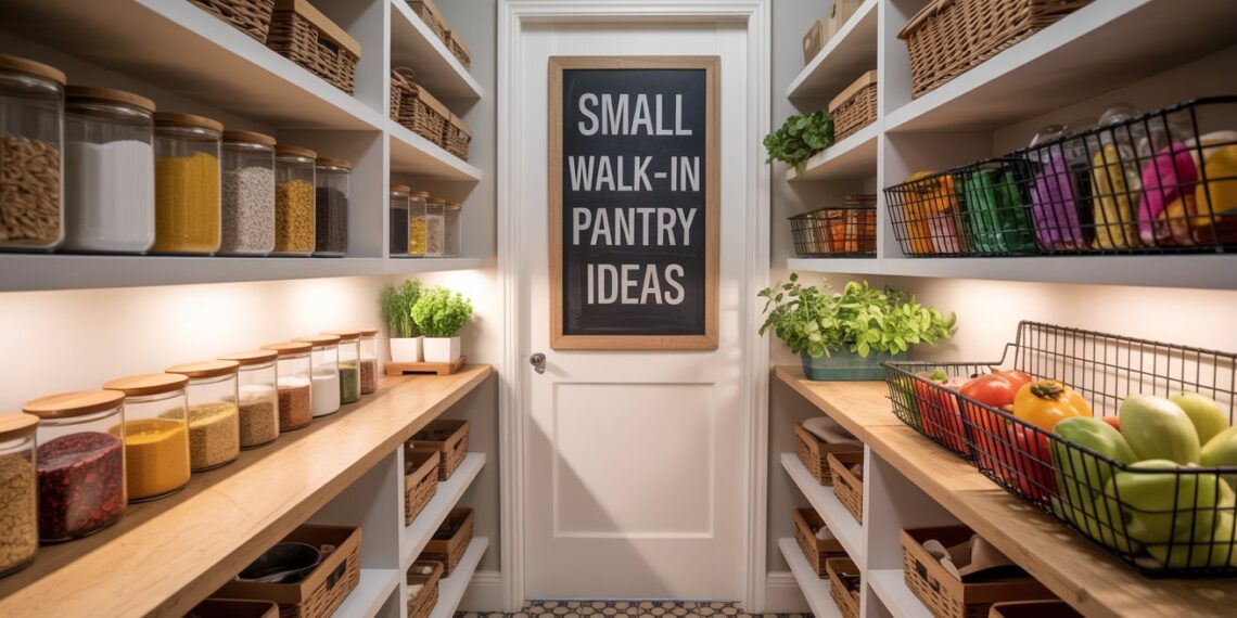 Small Walk-In Pantry Ideas and Optimization Guide – Ballen Blogger