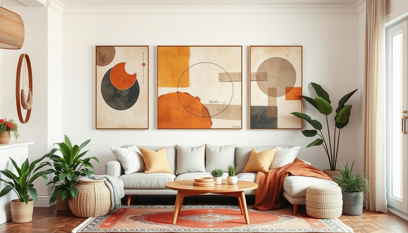 Boho Abstract Wall Art: Elevate Your Space – Ballen Blogger