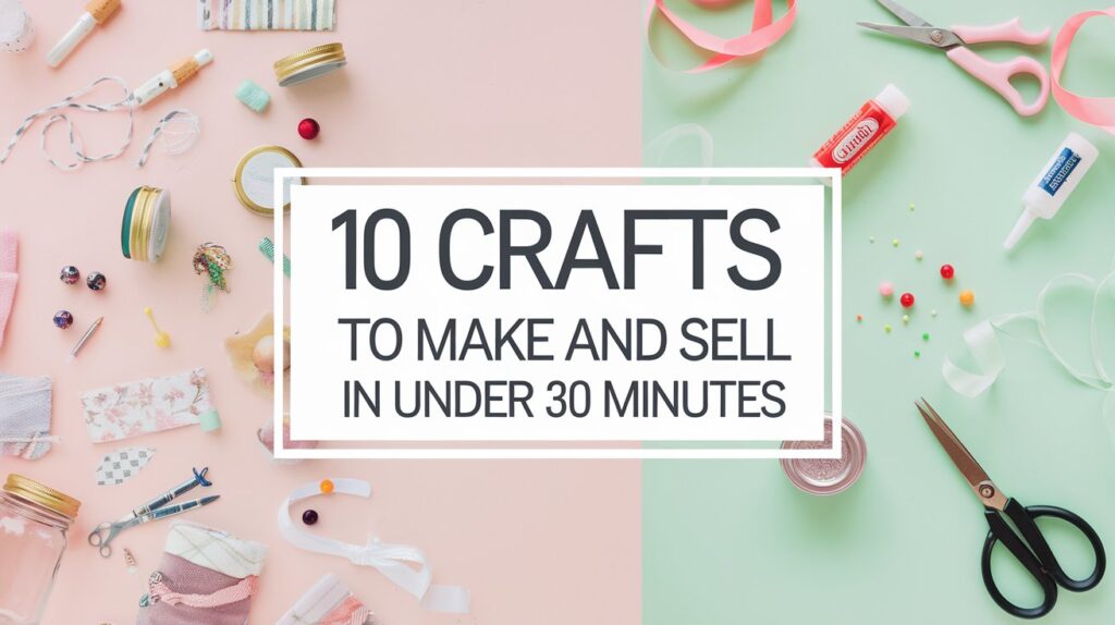 10 Crafts to Make and Sell in Under 30 Minutes – Ballen Blogger