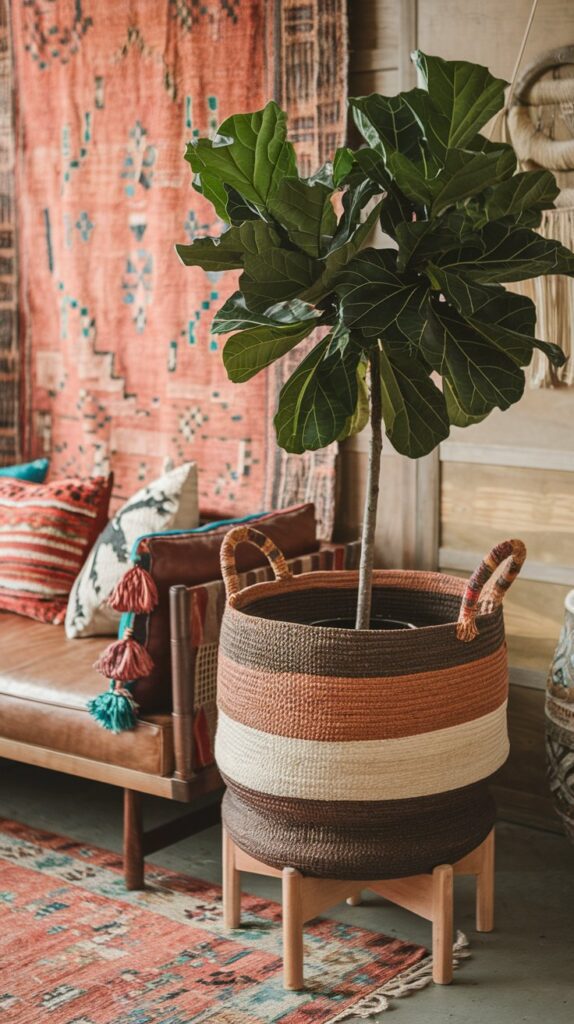 7 Creative Ways to Use Plants in Boho Living Room Decor – Ballen Blogger