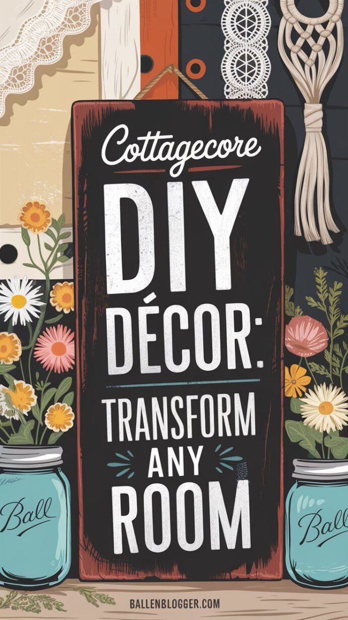 Cottagecore DIY Décor: 15 Simple Projects to Transform Any Room ...