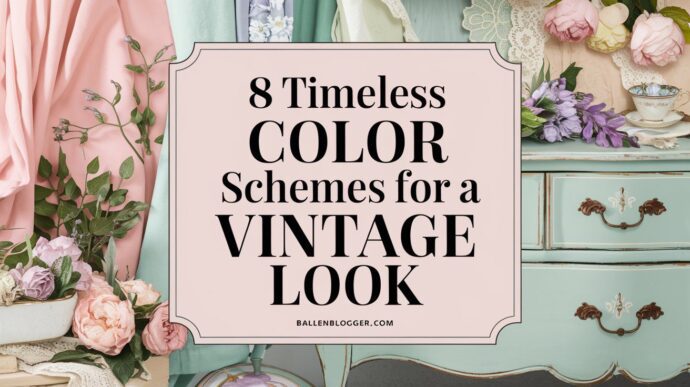 8 Timeless Color Schemes for a Vintage Look – Ballen Blogger