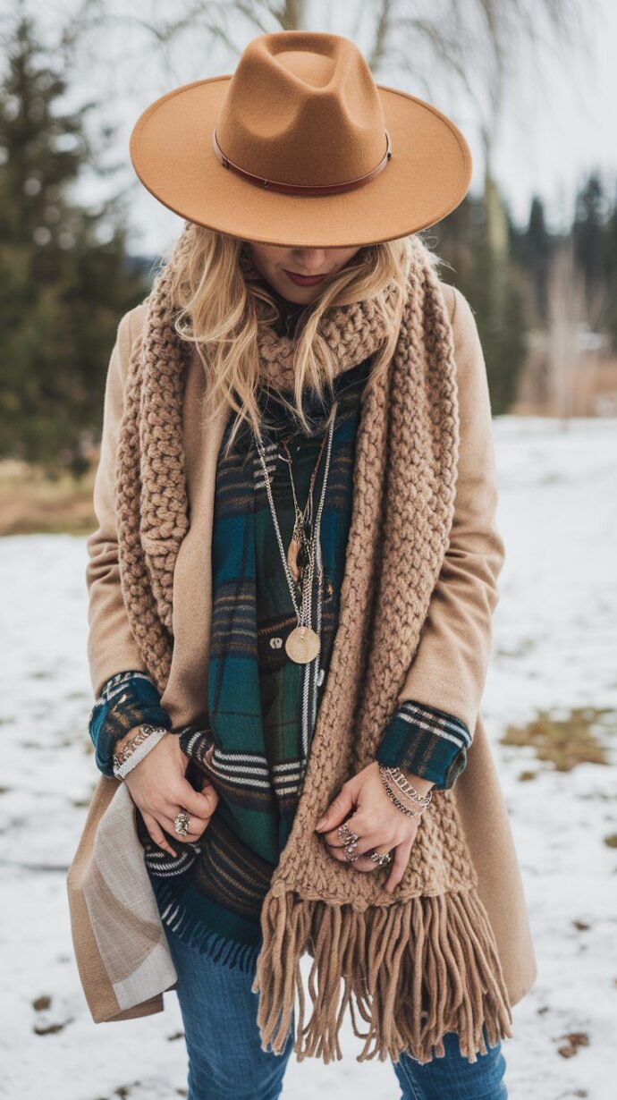 How to Wear Boho Outfits in the Winter: Staying Stylish and Cozy ...