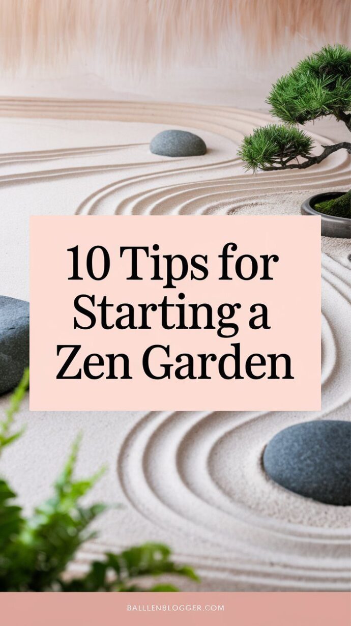 10 Tips for Starting a Zen Garden – Ballen Blogger