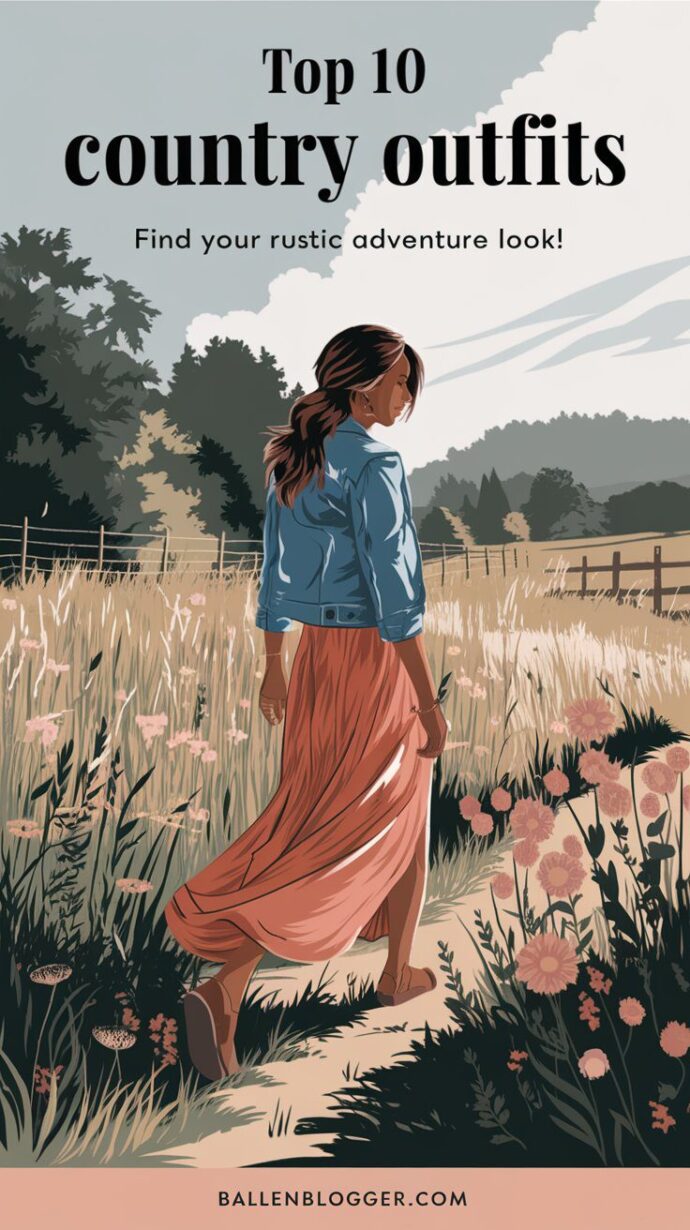 10 Stunning Boho Country Outfits to Rock Your Next Rustic Adventure ...