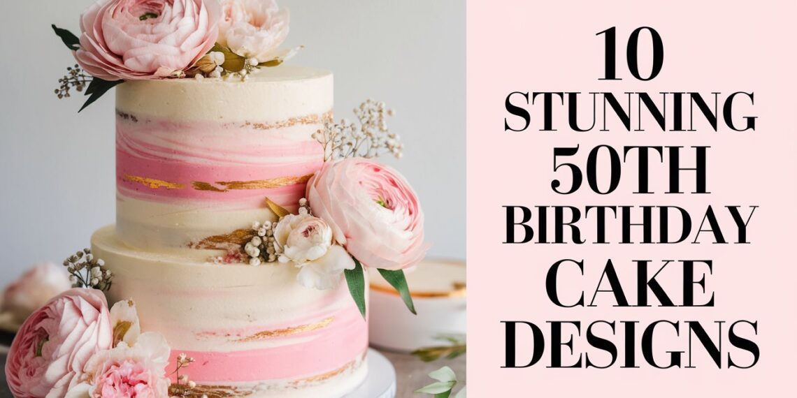 50th Birthday Cake Ideas: Stunning Designs for the Big Milestone ...