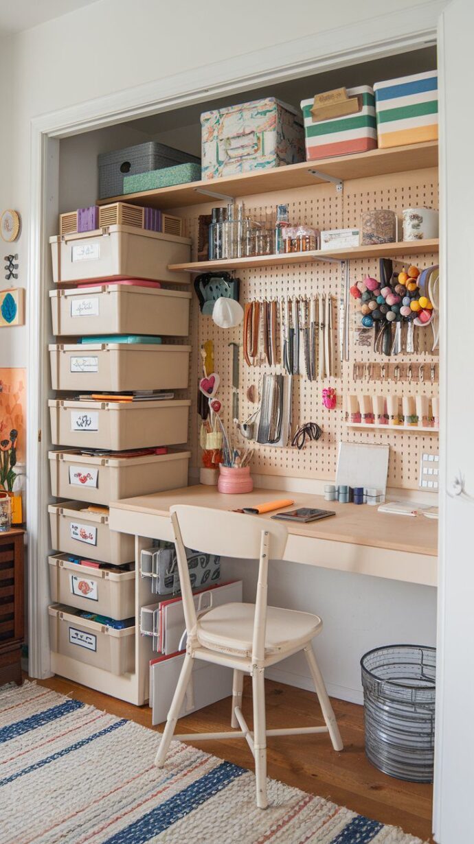12 Craft Room Ideas That Will Inspire Your Next DIY – Ballen Blogger