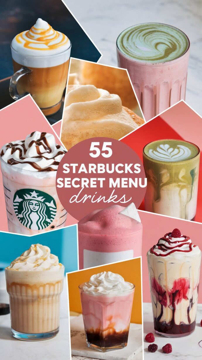 55 Starbucks Secret Menu Drinks: Sips You’ll Crave All Year! – Ballen ...