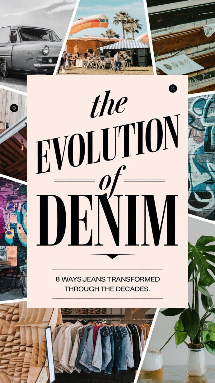 The Evolution of Denim: 8 Ways Jeans Transformed Over the Decades ...