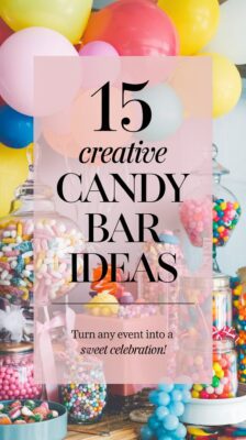 15 Creative Candy Bar Ideas for a Sweet & Stylish Treat Table – Ballen ...