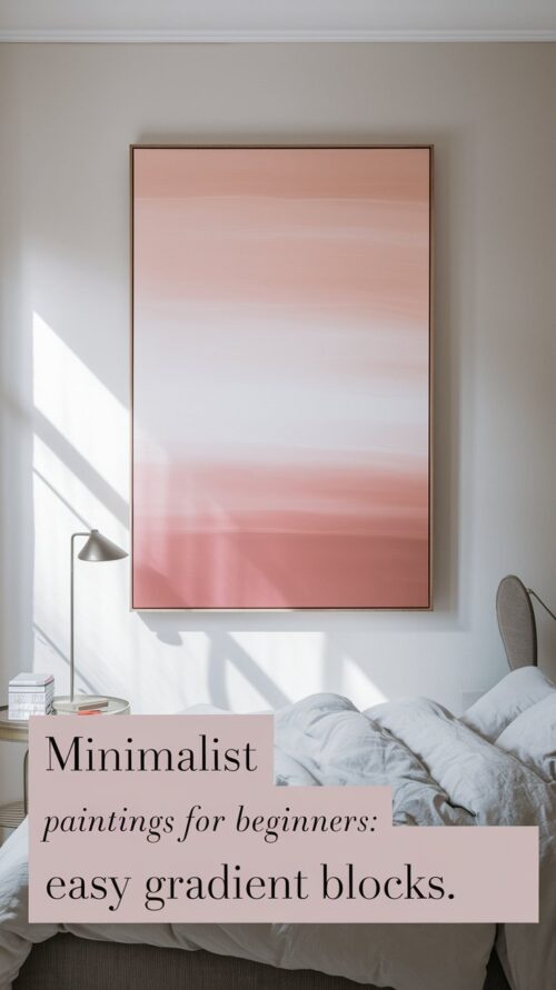 15 Easy Minimalist Paintings for Beginners – Ballen Blogger
