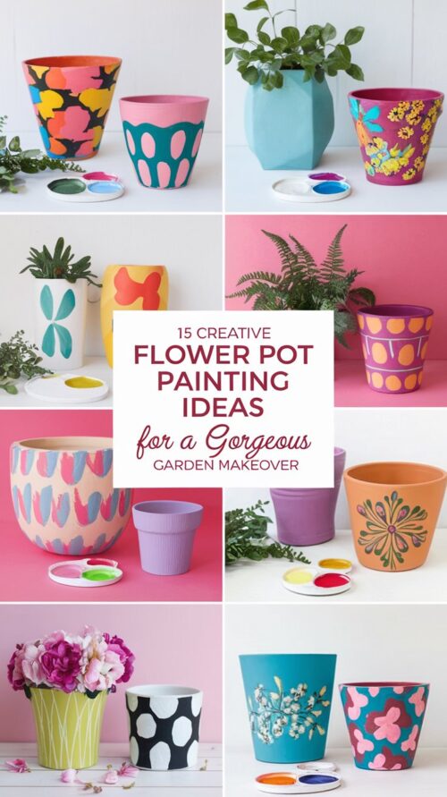 15 Creative Flower Pot Painting Ideas for a Gorgeous Garden Makeover ...