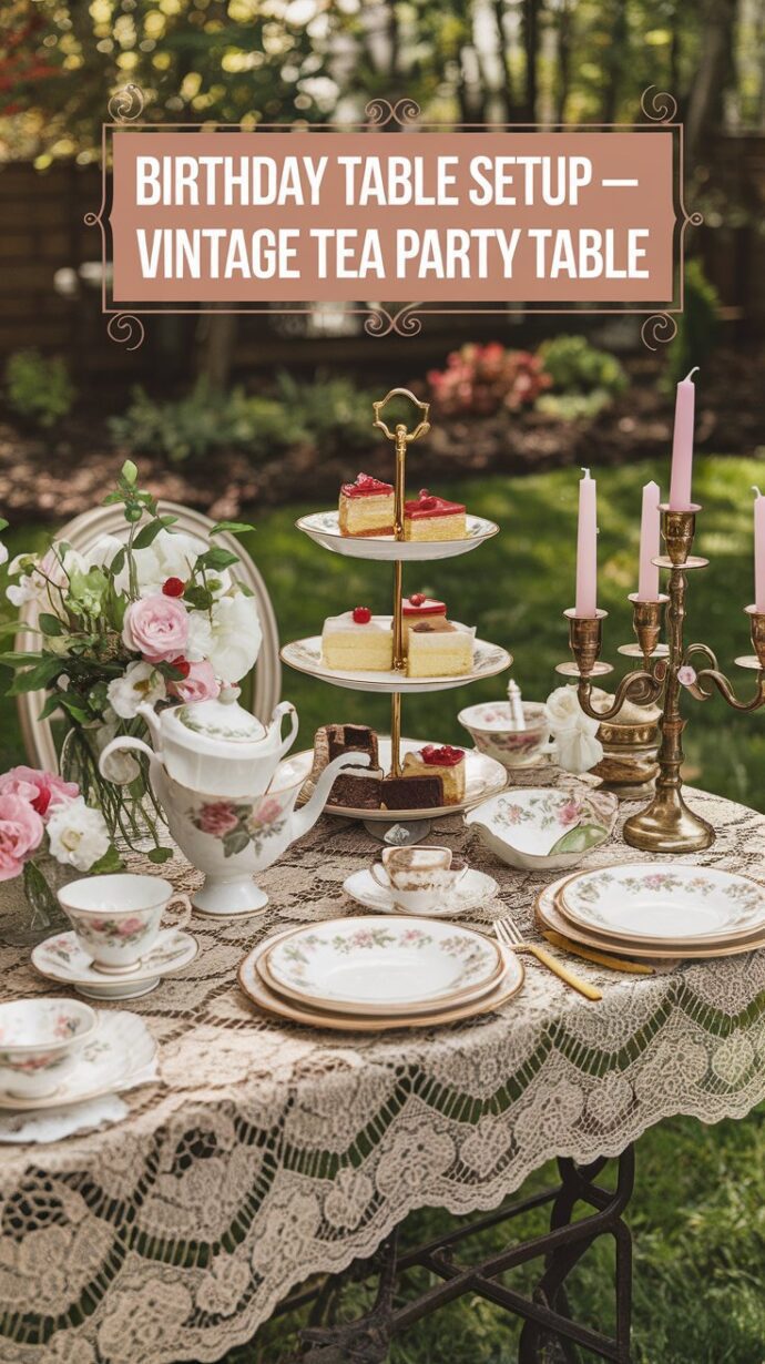 10 Stunning DIY Birthday Table Ideas – Ballen Blogger