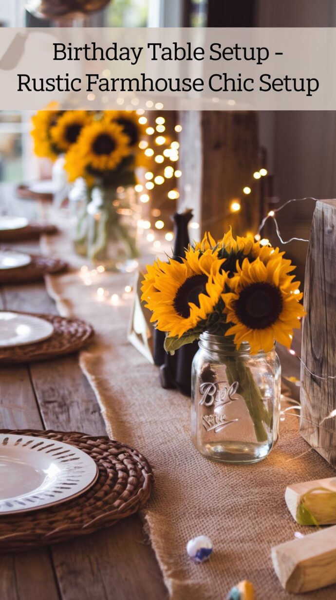 10 Stunning DIY Birthday Table Ideas – Ballen Blogger