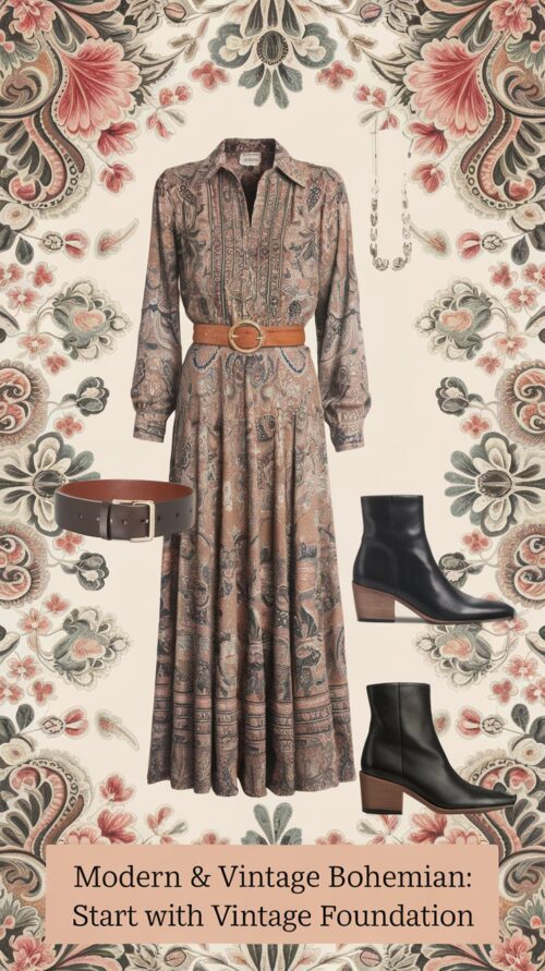 How to Mix Modern and Vintage Bohemian Fashion for a Unique Look ...