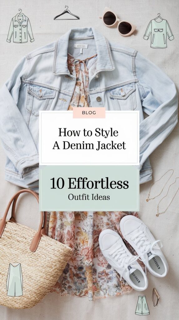 How to Style a Denim Jacket: 10 Effortless Outfit Ideas for Every ...