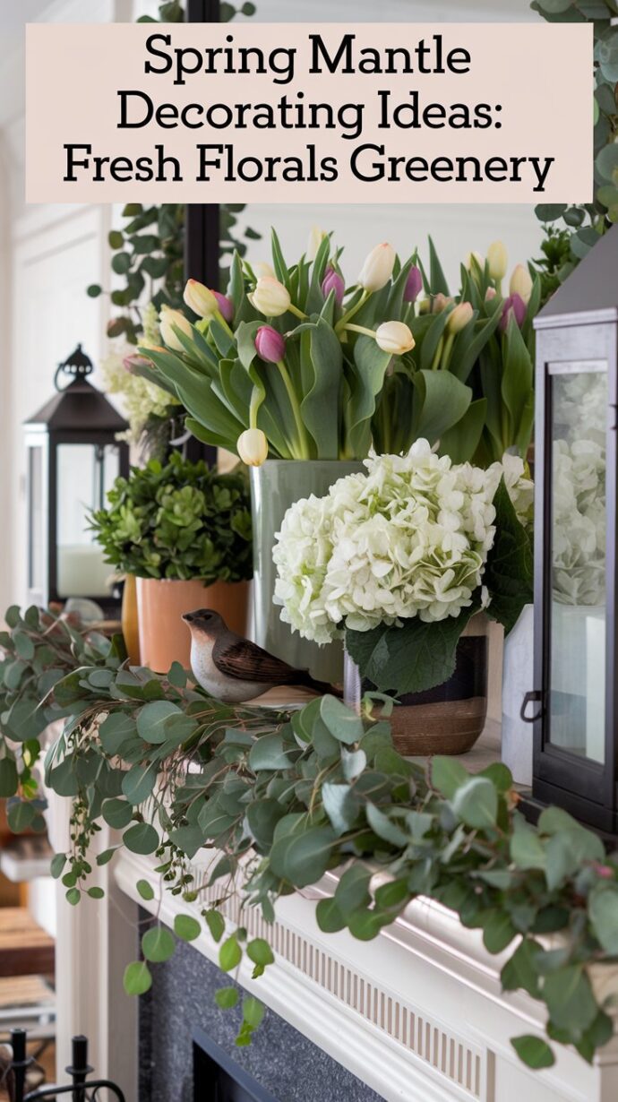 Spring Mantle Decorating Ideas for a Fresh, Seasonal Look – Ballen Blogger