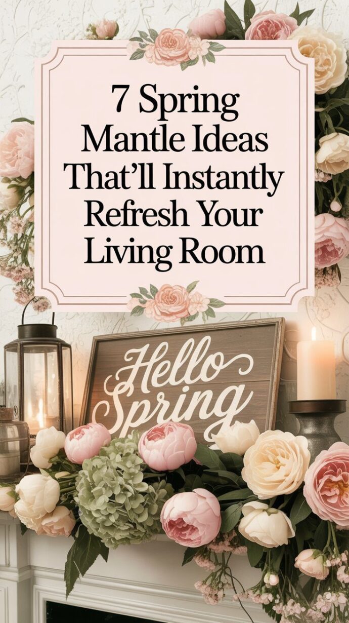 Spring Mantle Decorating Ideas for a Fresh, Seasonal Look – Ballen Blogger