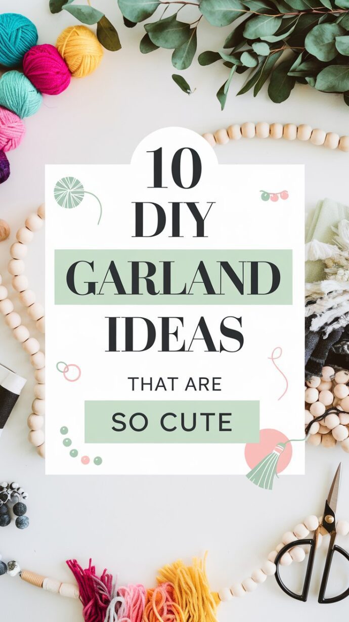 10 DIY Garland Ideas That Are So Cute – Ballen Blogger