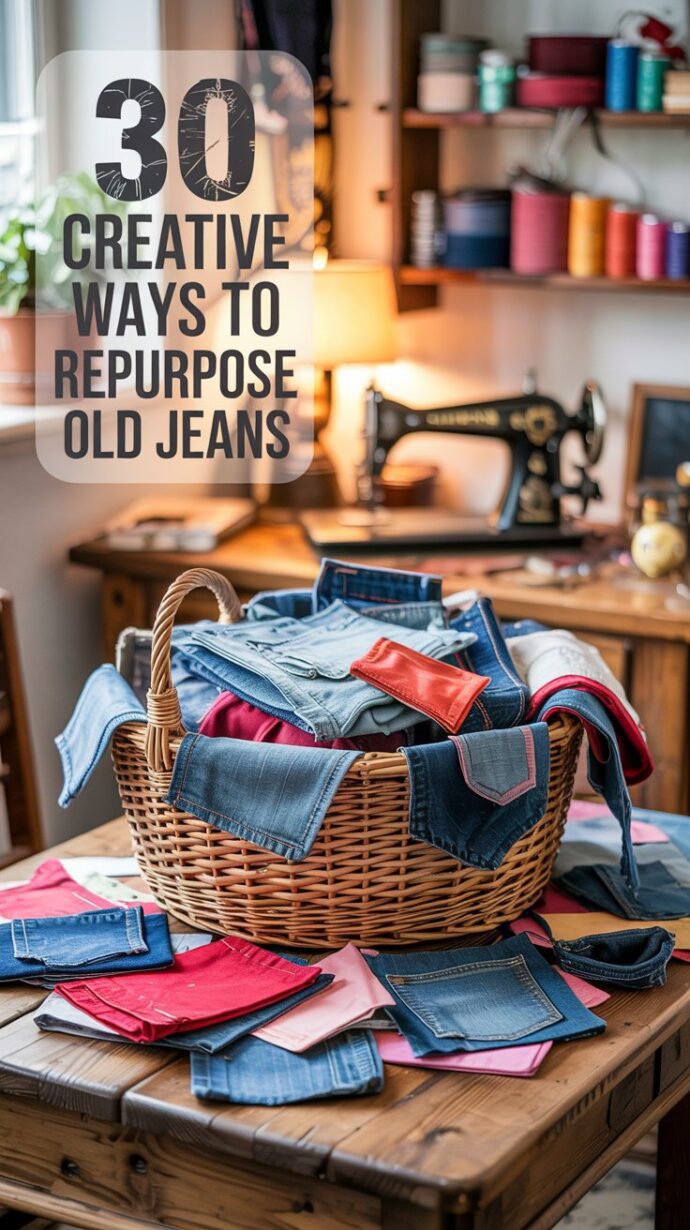 30 Creative Ways to Repurpose Old Jeans – Ballen Blogger