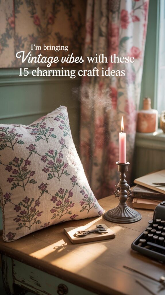 I’m Bringing Vintage Vibes Back with These 15 Charming Craft Ideas ...
