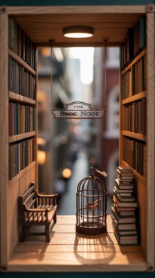 DIY Book Nook Inserts: How to Create Mini Worlds for Your Shelves ...