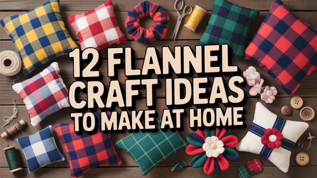 12 Flannel Craft Ideas to Make at Home – Ballen Blogger