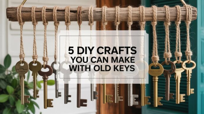 5 Creative DIY Crafts You Can Make with Old Keys – Ballen Blogger