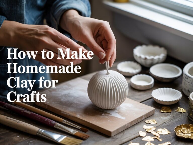 How To Make Homemade Clay For Crafts – Ballen Blogger